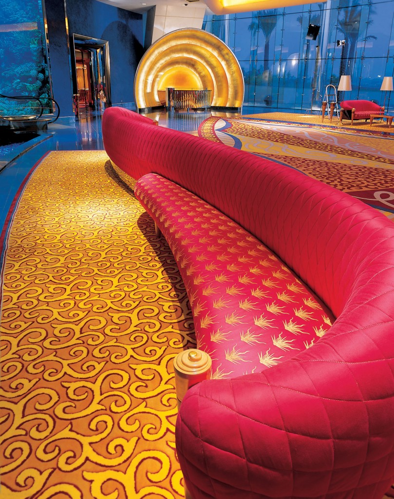 Explosion Of Colour At The Burj Al Arab | iDesignArch | Interior Design ...