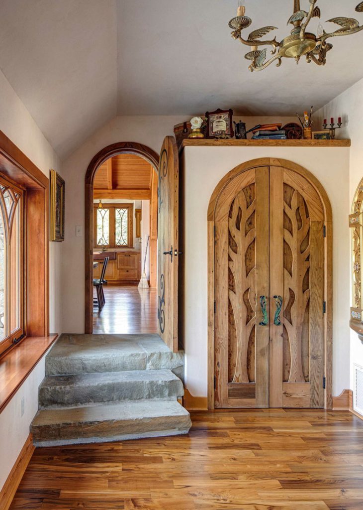 Whimsical Cottage Inspired by Storybook-Style Hobbit House
