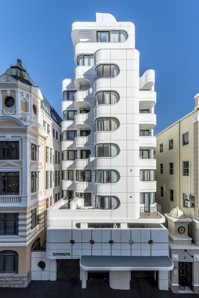 Futuristic Abstract Minimalist Apartment Building in the Heart of Cape ...