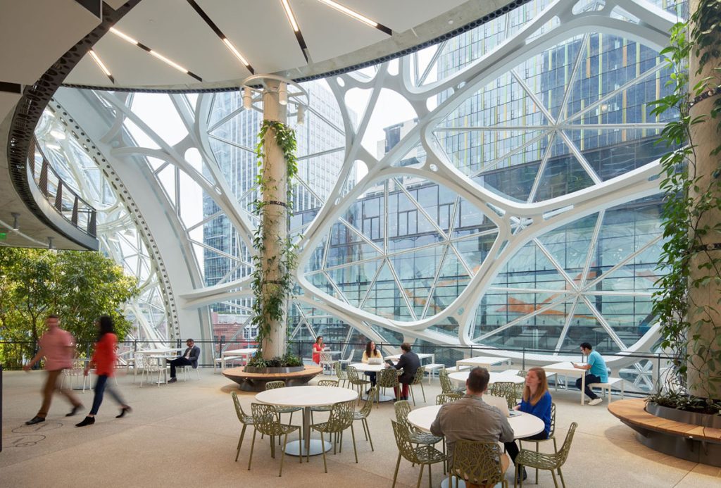 Jeff Bezos’ Amazon Spheres is Part Rain Forest and Part Office Complex