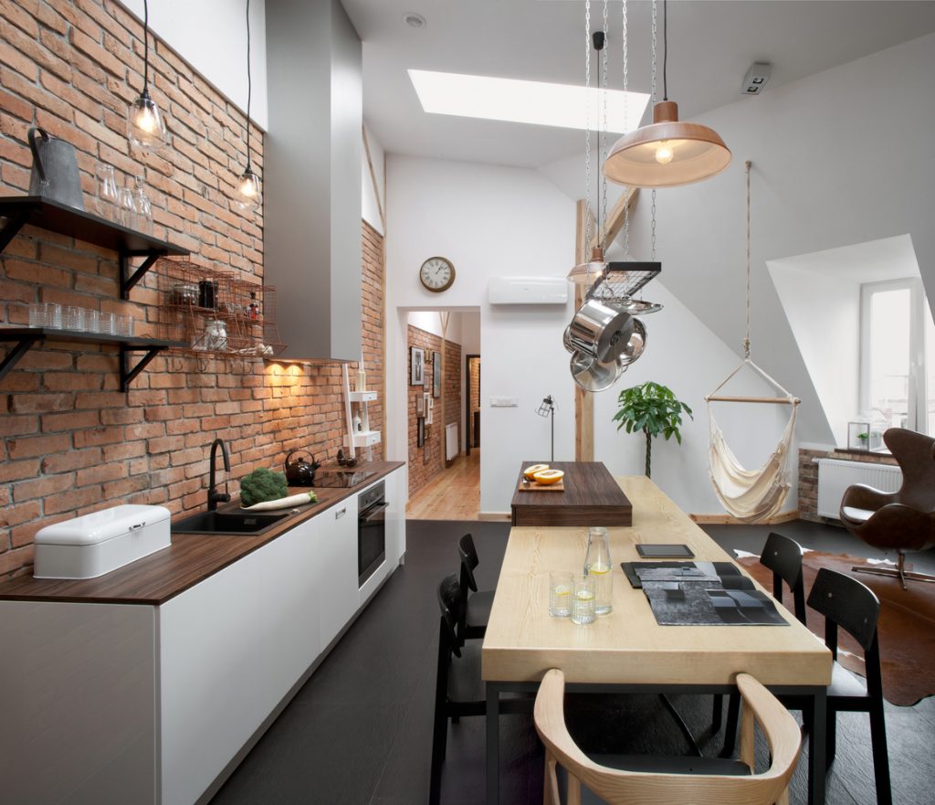 Unique Renovated Attic Loft Space In A Historic Building In Poland ...