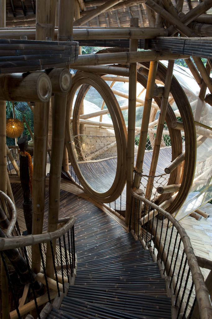 Dramatic Bamboo House In Bali