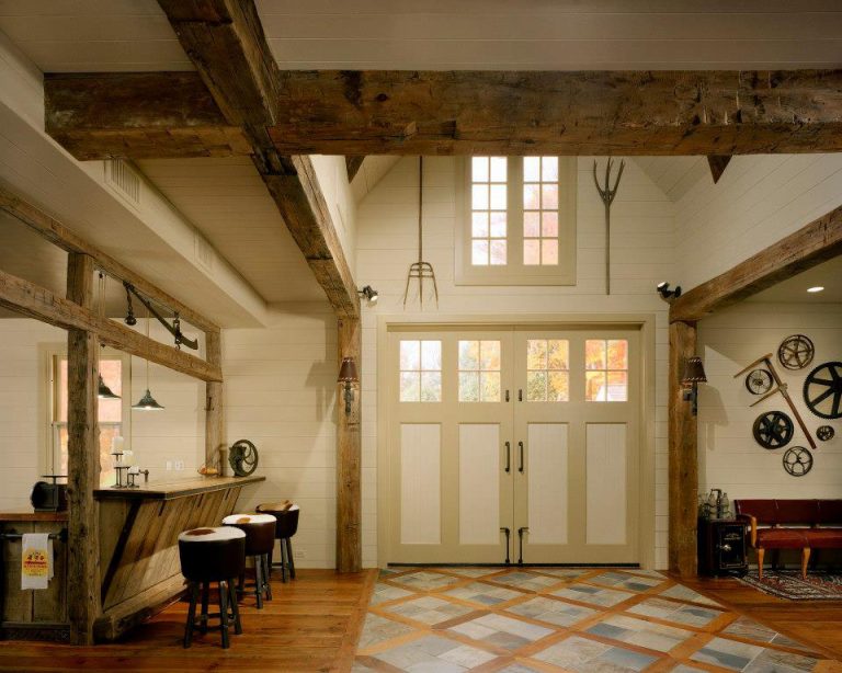 Barn Restoration and Conversion Retains Its Original Rustic Character ...