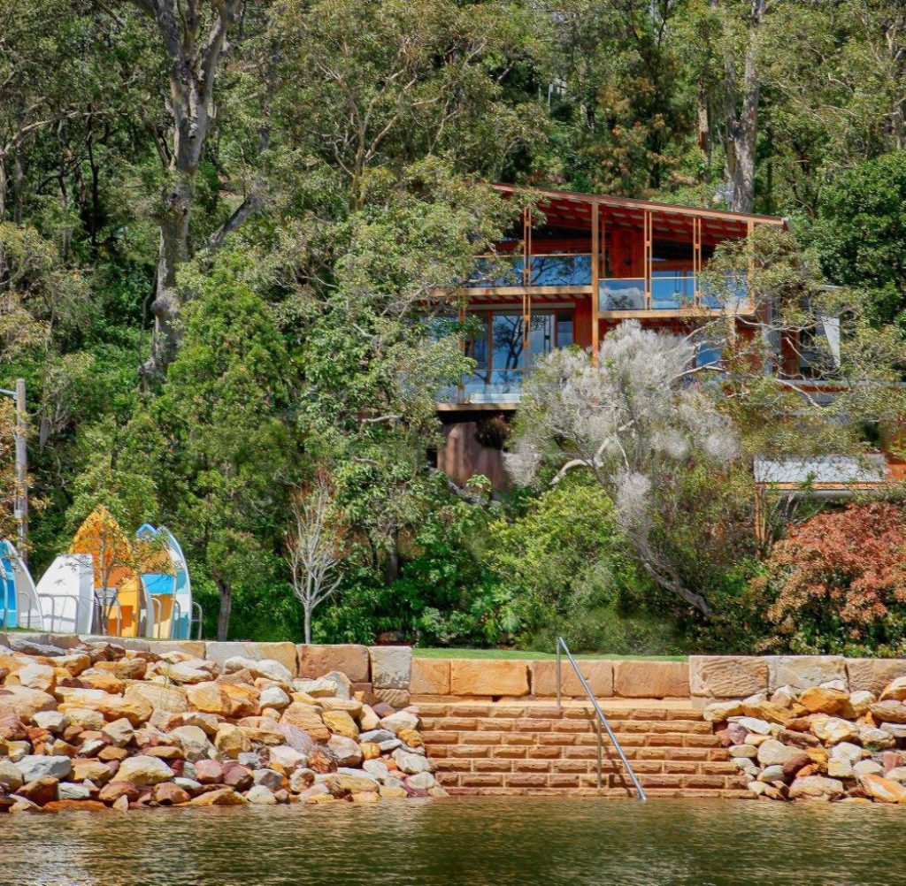 Unique Split Level Waterfront Home with Stunning View of the Bay ...