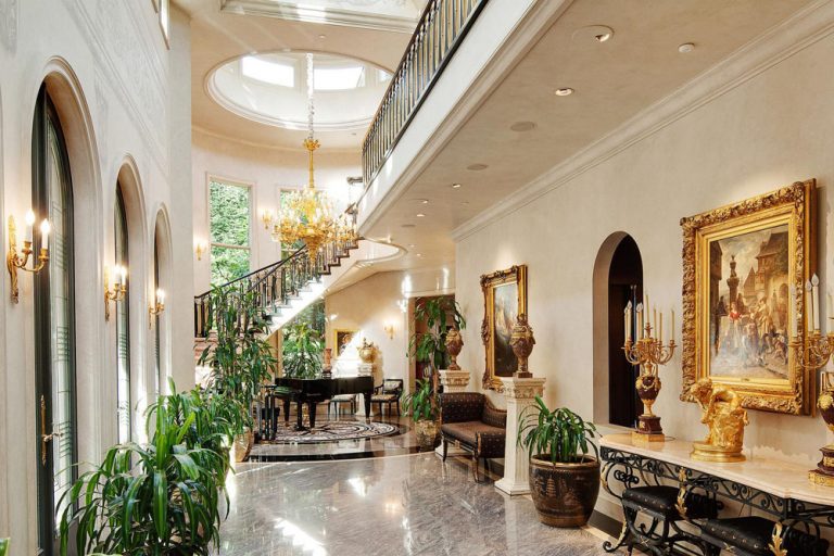 Grand European Style Waterfront Private Estate in Vancouver ...