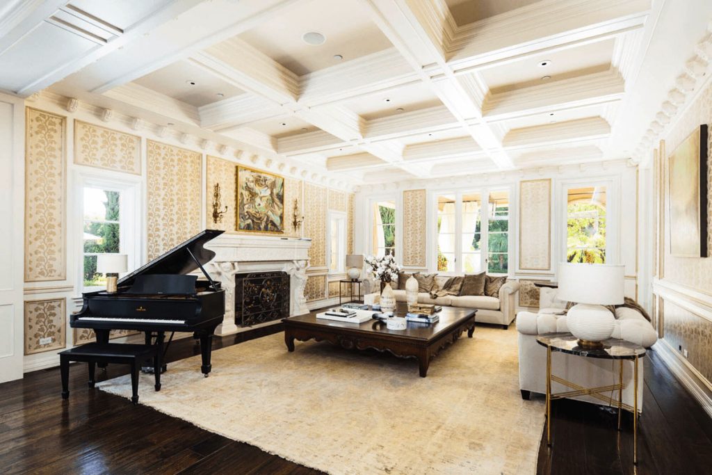 Palatial French Chateau Style Mega Mansion in Beverly Hills