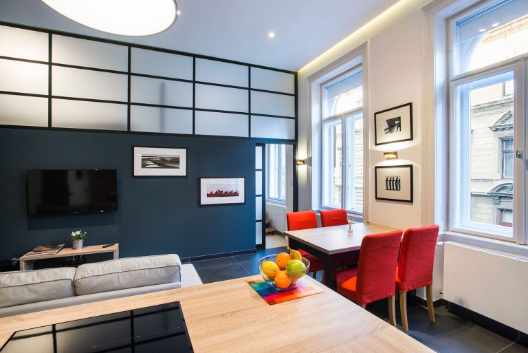 Sophisticated Bachelor Pad in Budapest with Loft Bedroom | iDesignArch ...