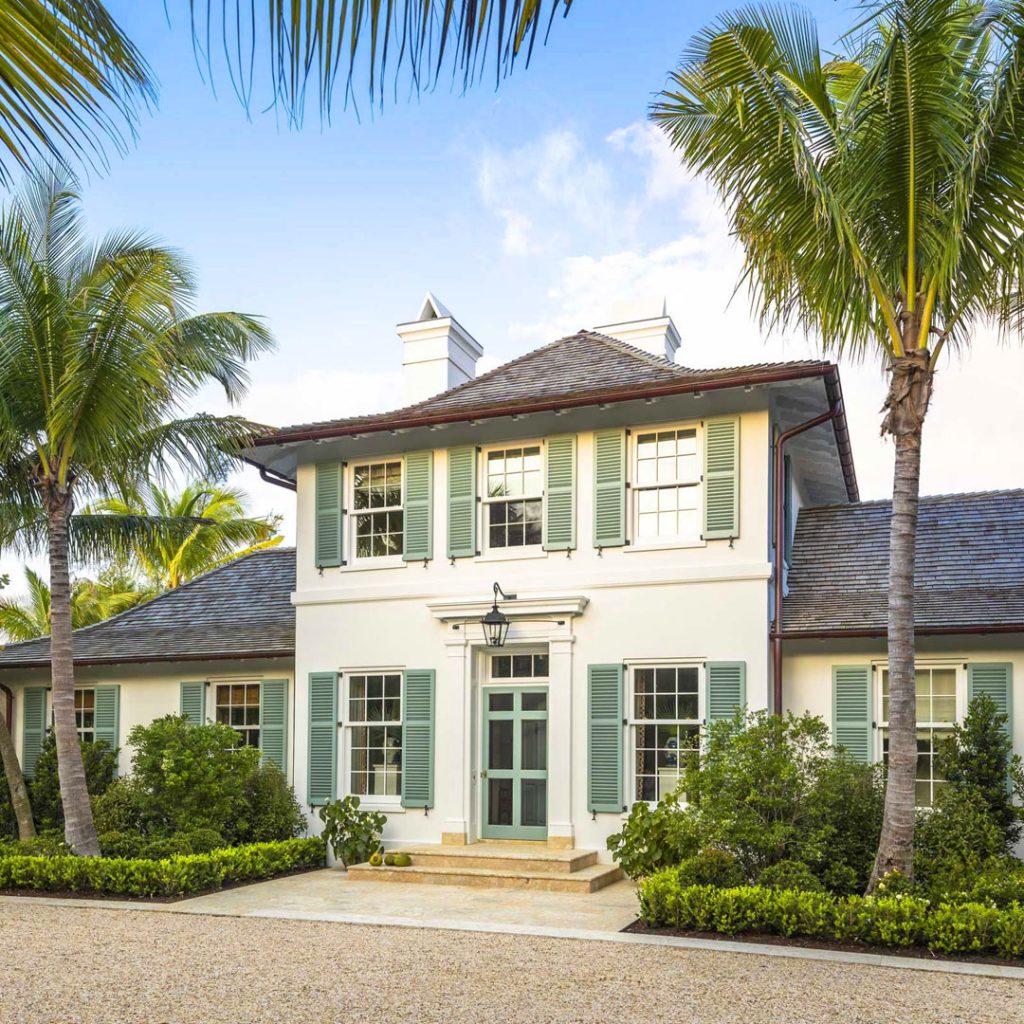 Anglo-Caribbean Architecture in a Floridian Tropical Setting