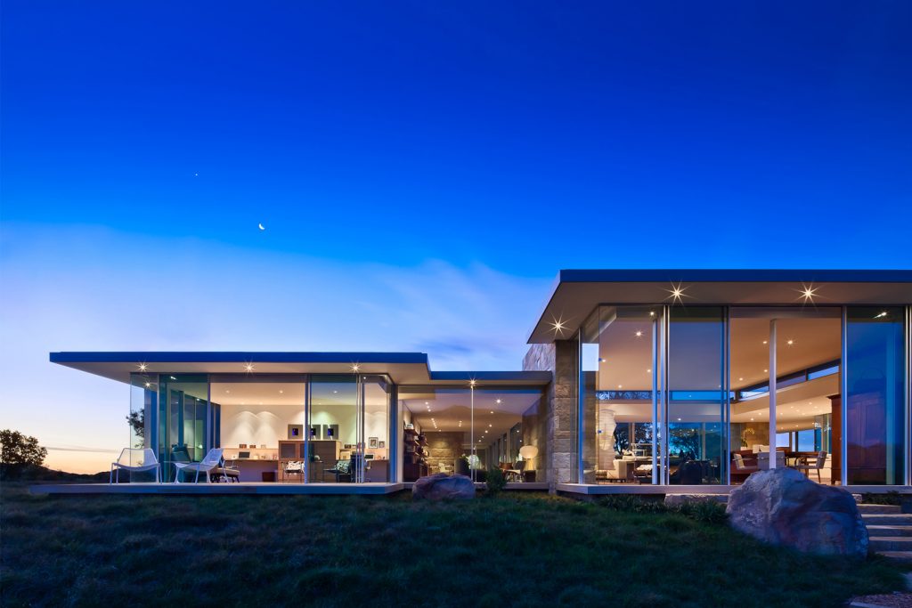 Hilltop Modernist House with Dramatic 360-Degree Views of the ...