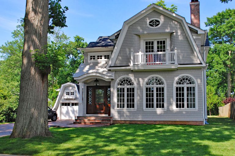 Timeless Cape Cod Style House with Gambrel Roofs