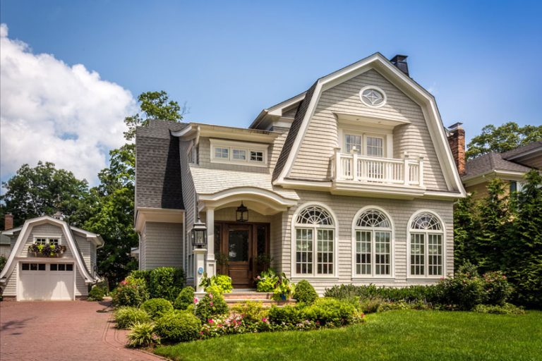 Timeless Cape Cod Style House with Gambrel Roofs