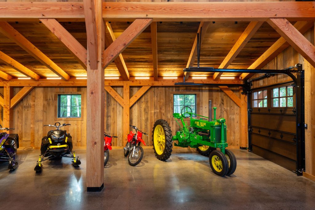 Rustic Timber Frame Party Barn on a Dreamy Country Estate