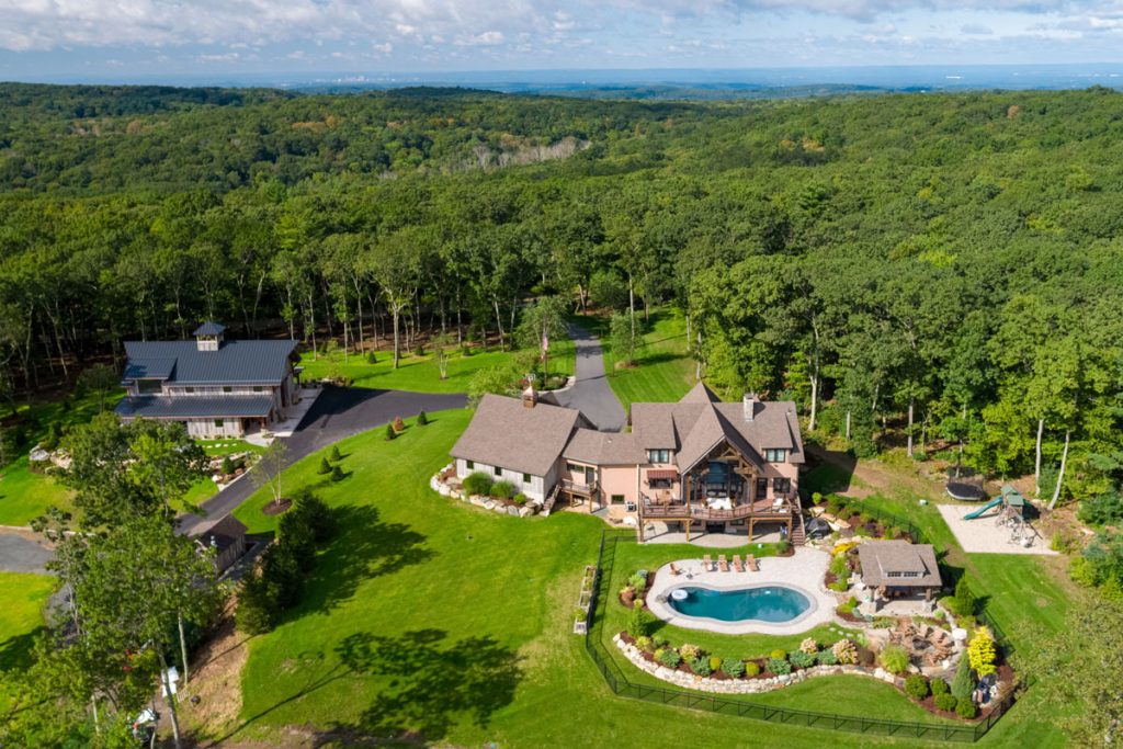 Rustic Timber Frame Party Barn on a Dreamy Country Estate