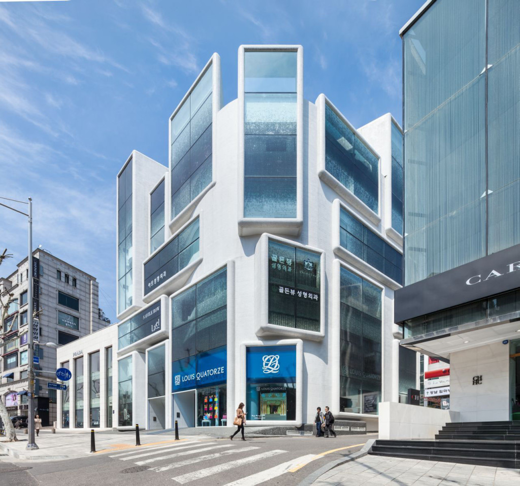 Chic Transformation Of The Chungha Building In The Gangnam District ...