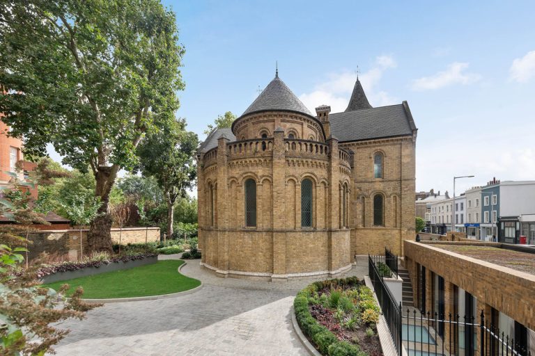 Former Church In London Converted Into A Luxury Townhouse