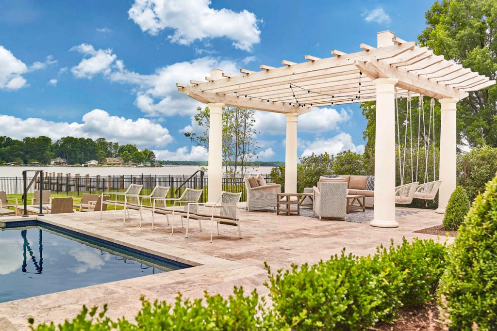 Timeless Luxury Lakeside Dream Home with Curb Appeal