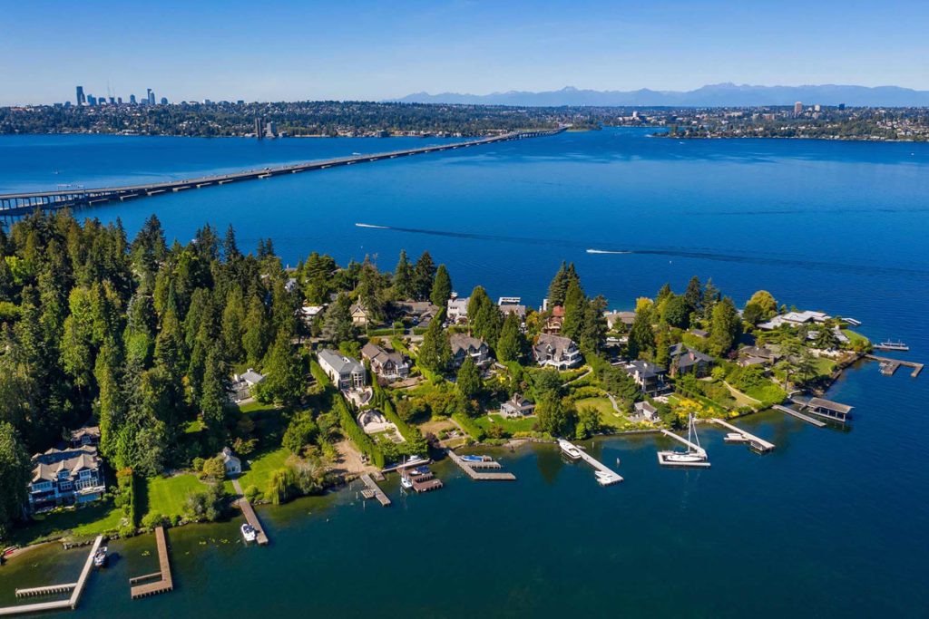 Elegant Classic Waterfront Estate with Sweeping Lake View