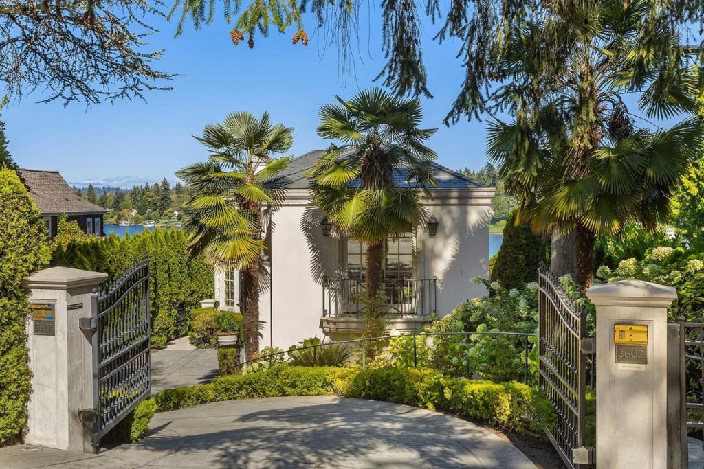 Elegant Classic Waterfront Estate with Sweeping Lake View