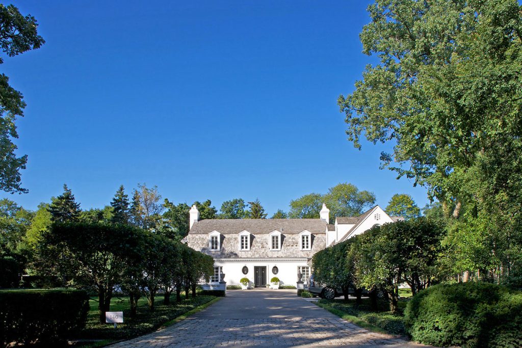 Elegant Dutch Colonial Revival Mansion on a Secluded Estate