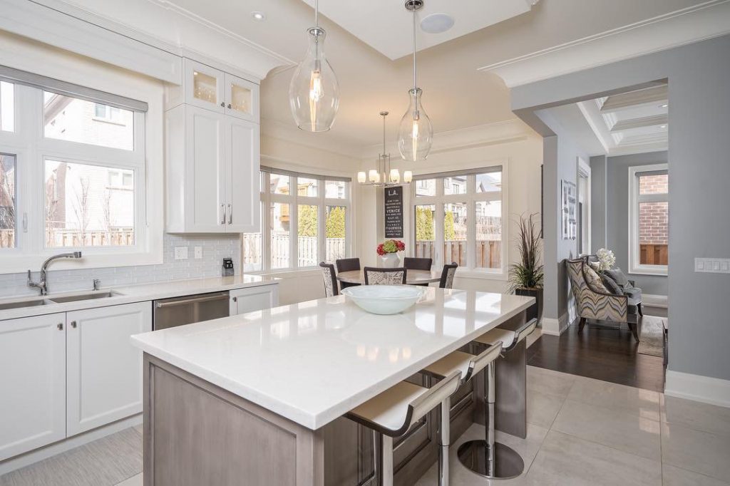 Beautiful Classic Style Suburban Home with Stone Façade | iDesignArch ...