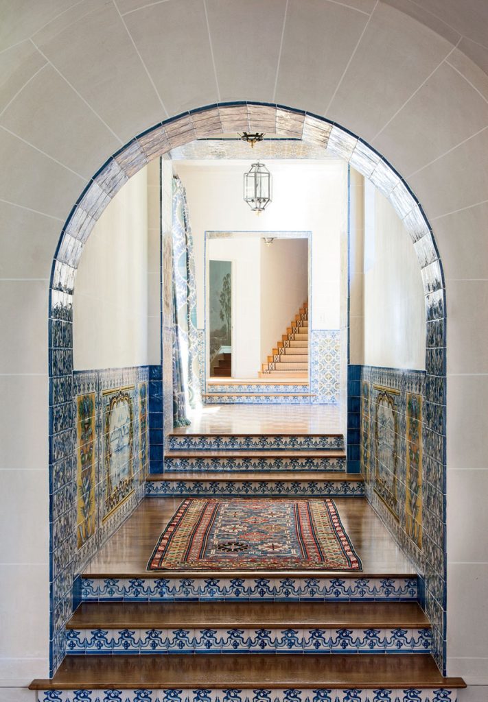 Spanish Colonial Style Ocean View Villa with Courtyard Garden