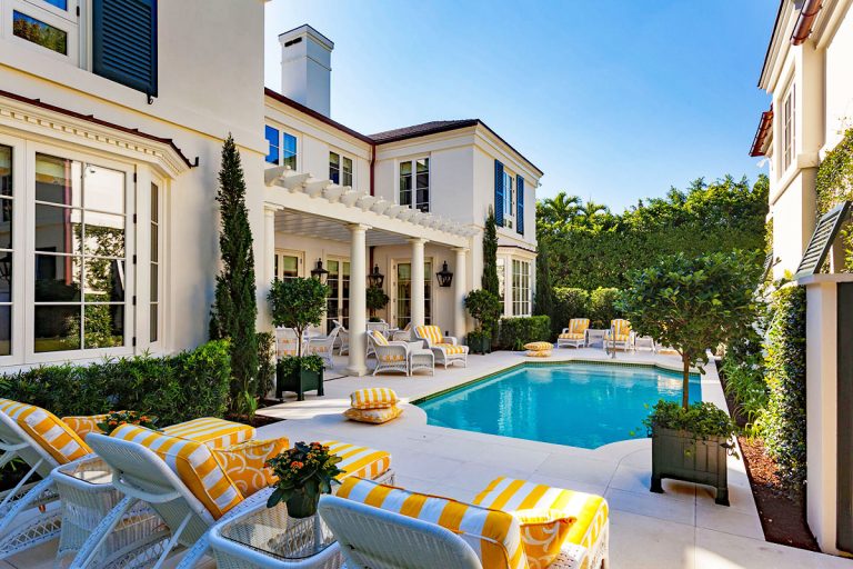 Timeless Classic Regency Style Villa with Tuscan Elements