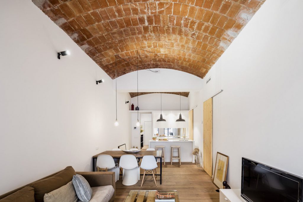 Contemporary Renovated Character Home with Traditional Catalan Vaulted Ceiling | iDesignArch ...