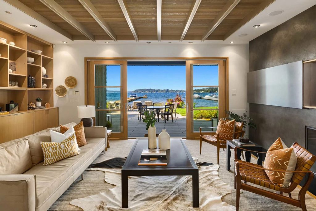 This Modern Lakefront Home is a Zen Sanctuary with Views