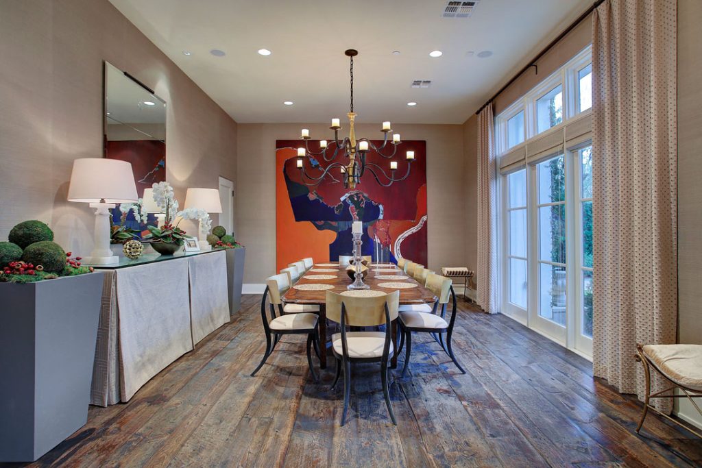 Rustic Tuscan Style Home in Texas with Contemporary Interiors