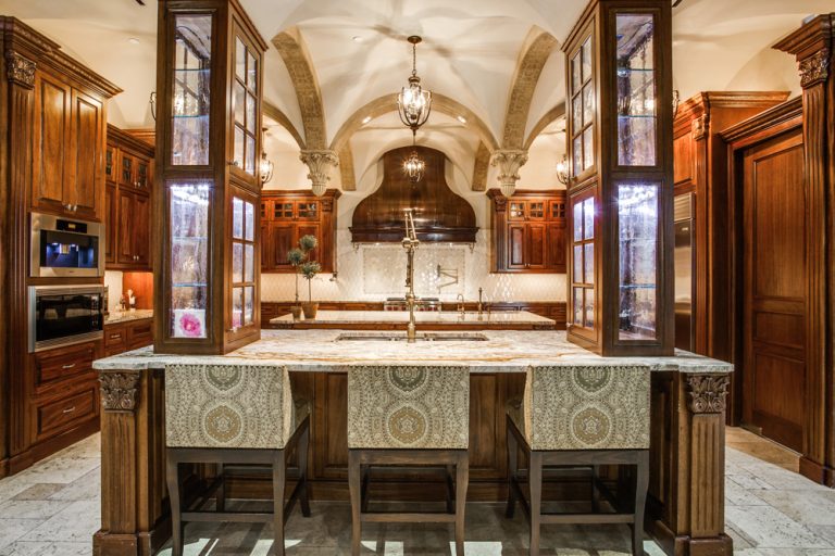 French Renaissance Chateau Style Mansion with Elegant Curb Appeal