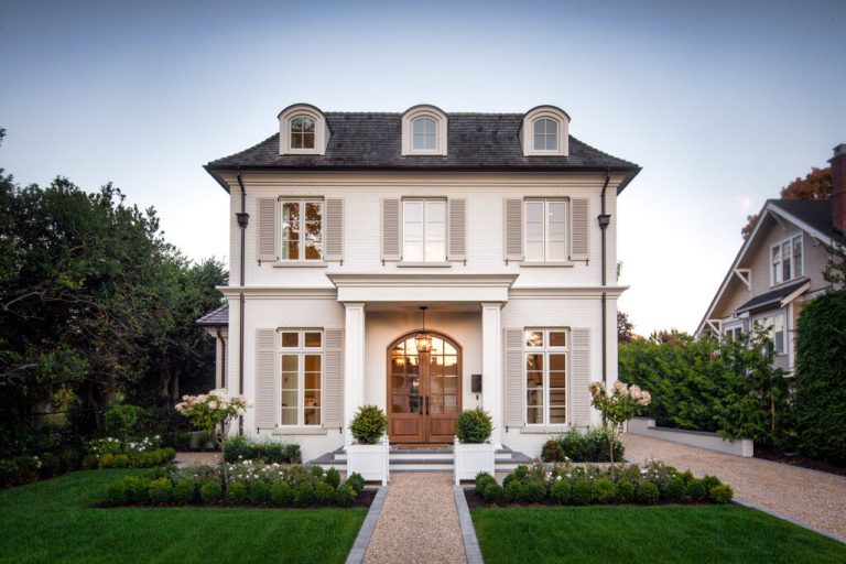 Modern Country Home Inspired by Classical French Architecture