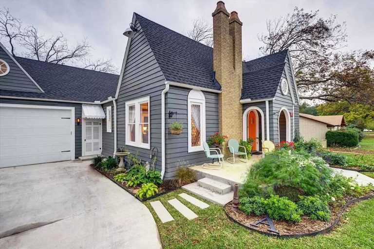 Charming Tudor Style Cottage with Eclectic Interior