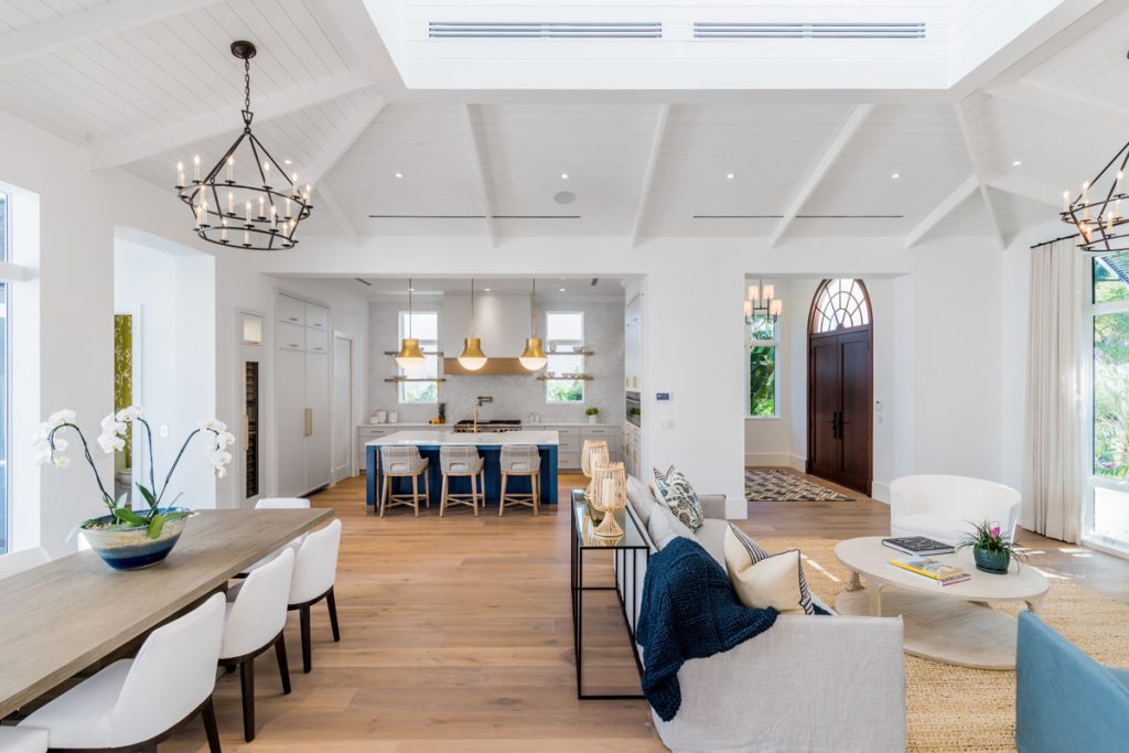 Florida Beach Bungalow with Tropical Courtyard Garden Oasis