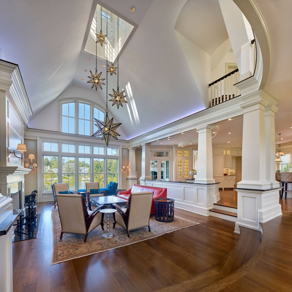 Timeless Stone and Shingle Luxury Dream Home on Silver Lake