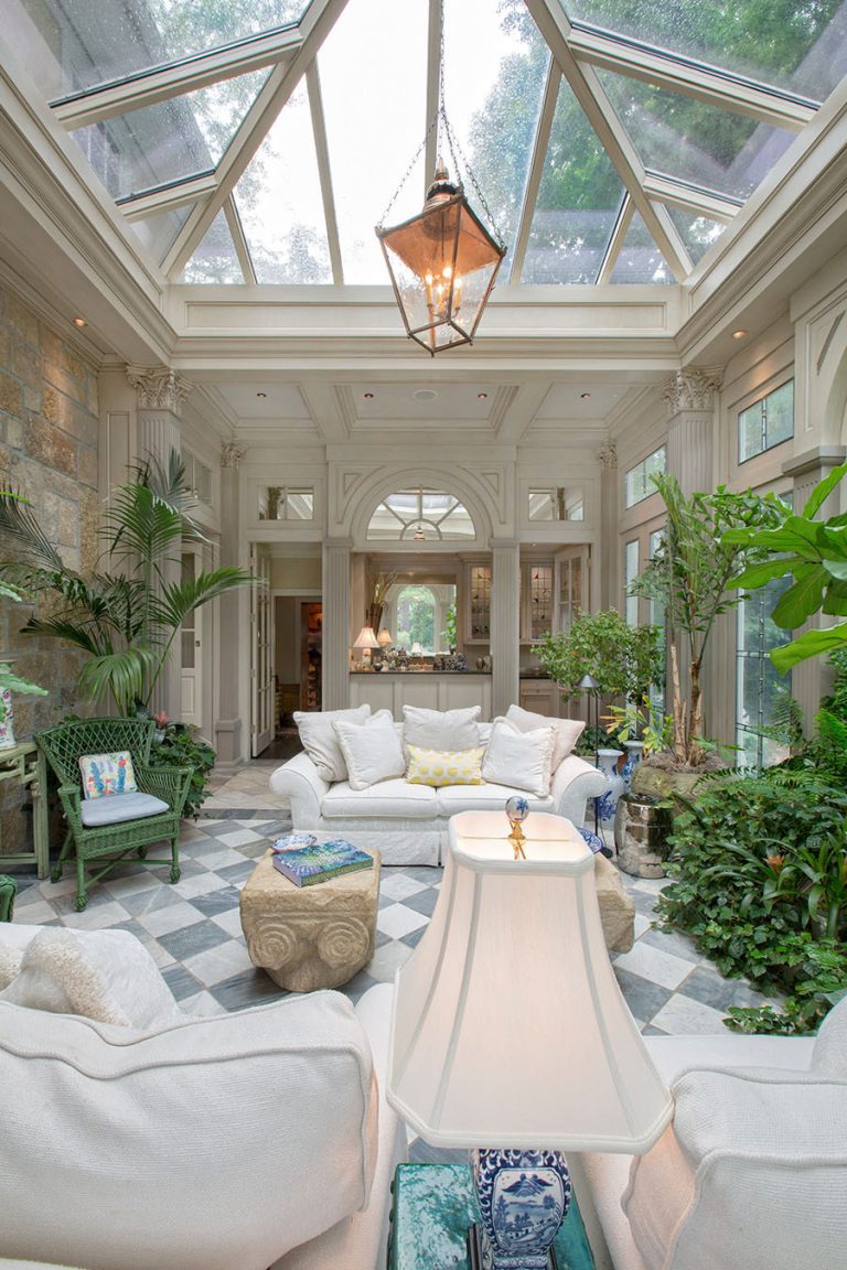 Timeless Classic Conservatory that Acts as a Living Room