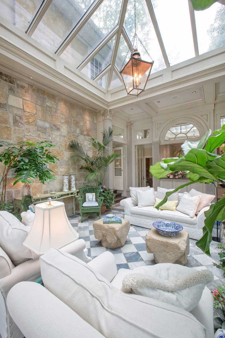 Timeless Classic Conservatory that Acts as a Living Room