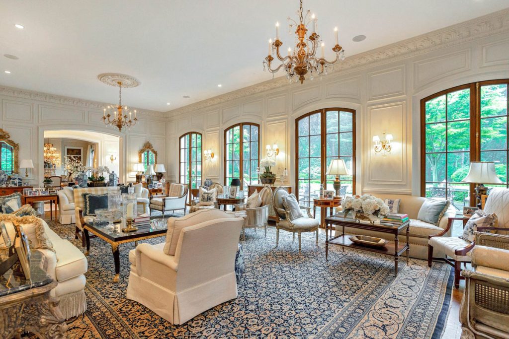 Enchanted French Chateau-Style Mansion on Long Island