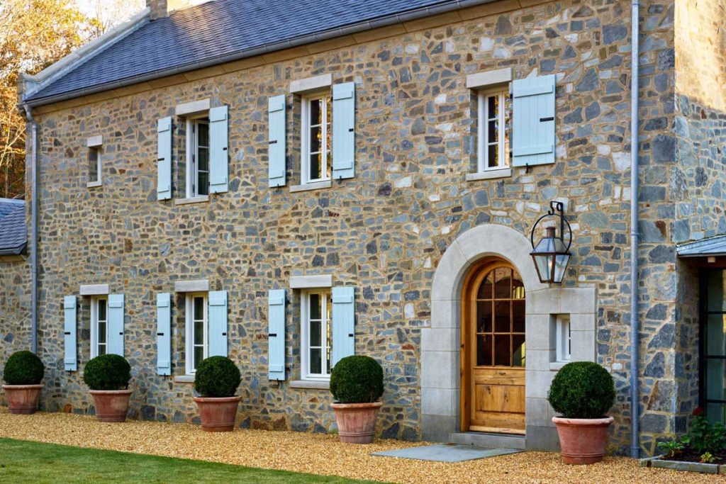 French-Style Country Farmhouse With Timeless Elegance