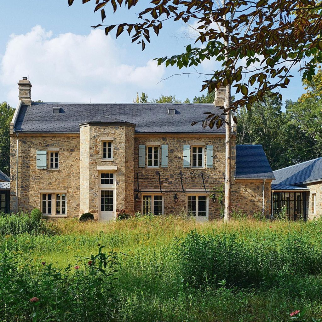 French-Style Country Farmhouse With Timeless Elegance