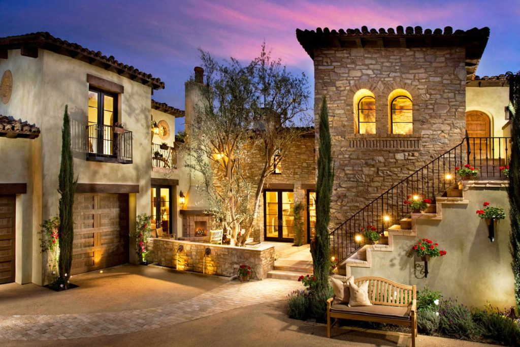 Tuscan Village Farmhouse Style Golf Estate in the Desert