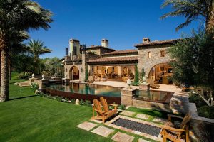 Tuscan Village Farmhouse Style Golf Estate in the Desert