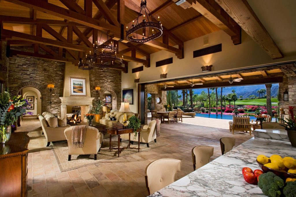 Tuscan Village Farmhouse Style Golf Estate in the Desert