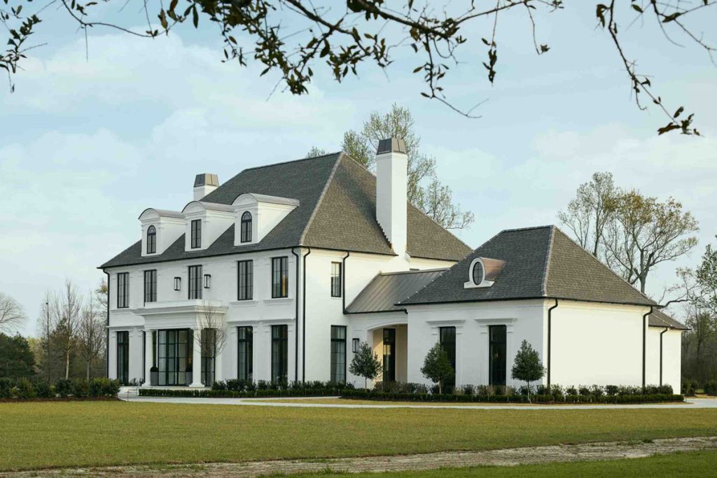 Classic French Chateau Style Home with a Modern Touch