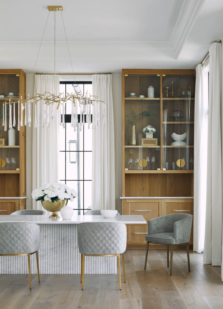 Classic French Chateau Style Home with a Modern Touch