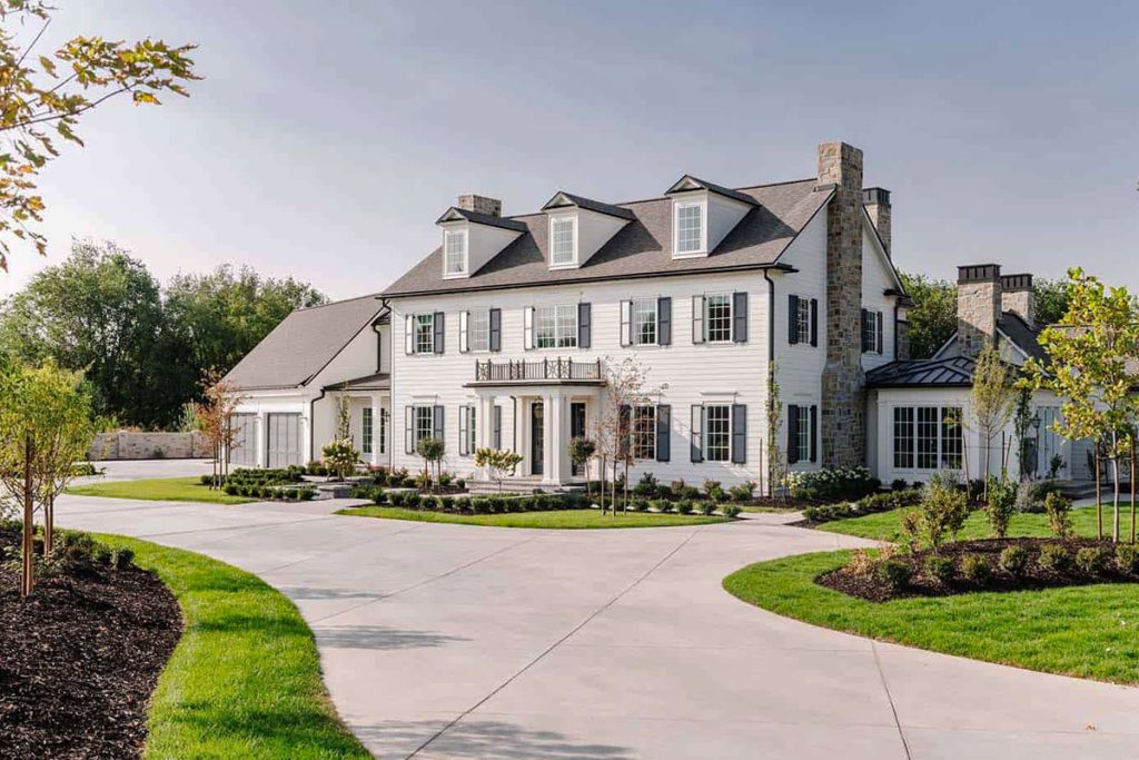Classic Colonial Dream Home Inspired by English Country Living