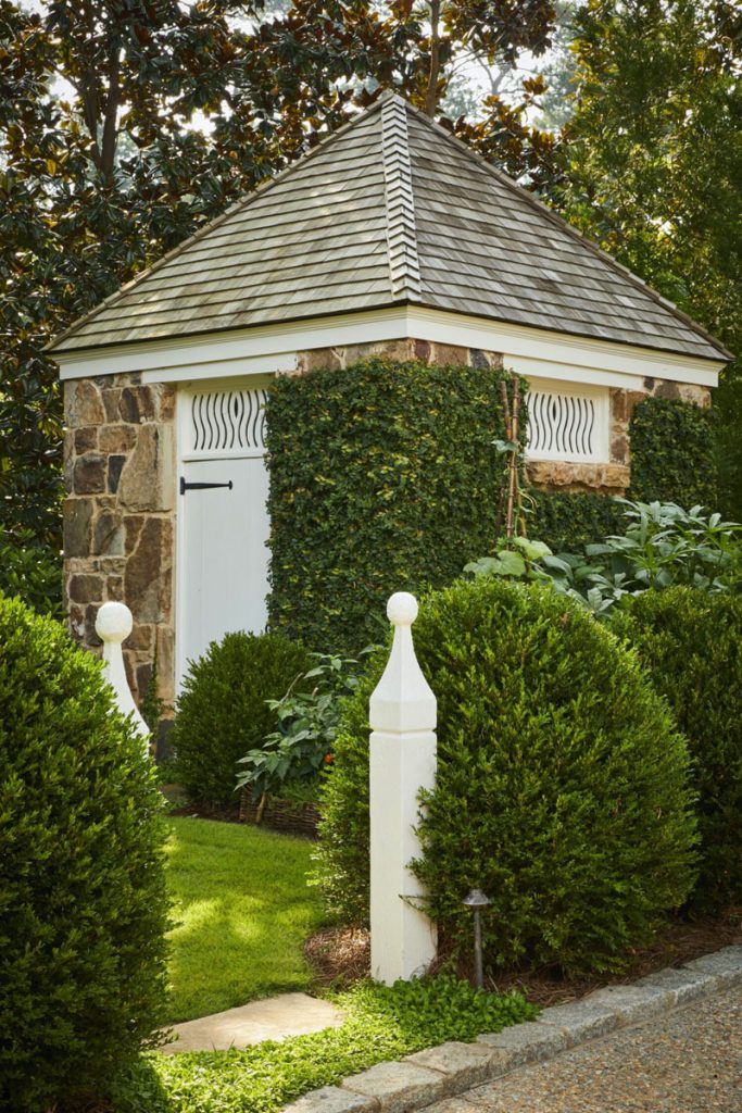 Timeless Country Stone House with Meticulous Landscaping