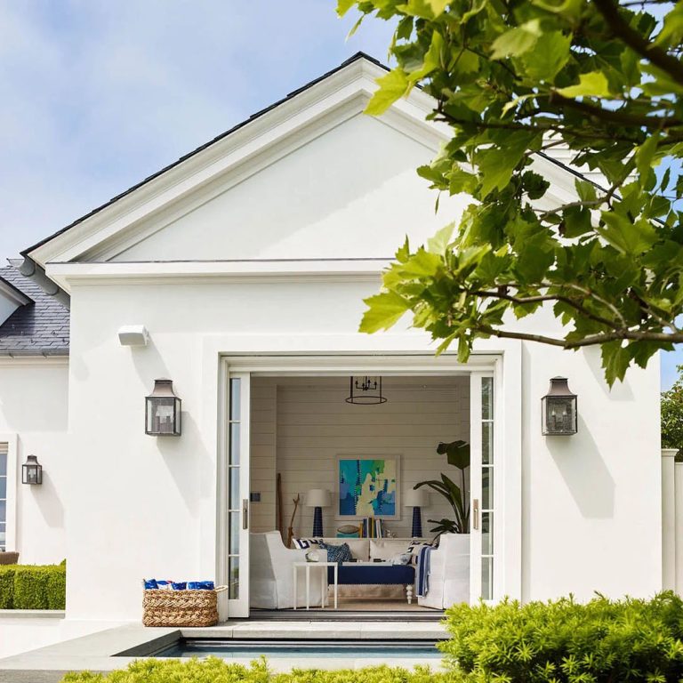 Regency Style Coastal Home with Neoclassical Details