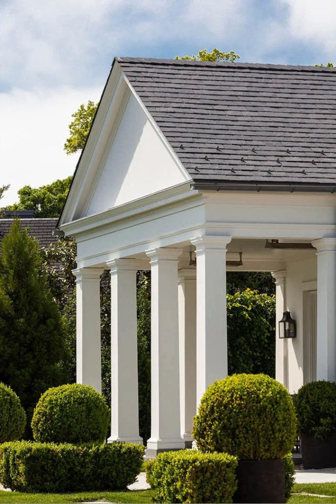 Regency Style Coastal Home with Neoclassical Details