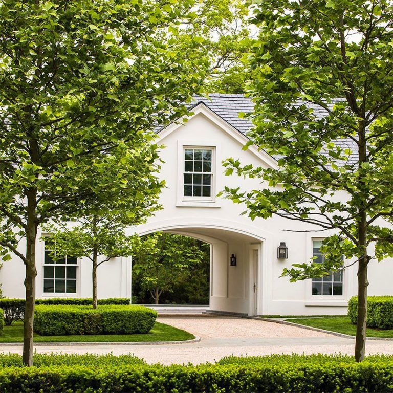 Regency Style Coastal Home with Neoclassical Details