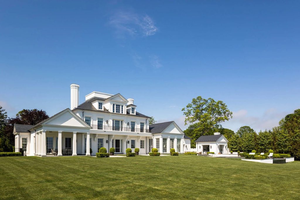 Regency Style Coastal Home with Neoclassical Details